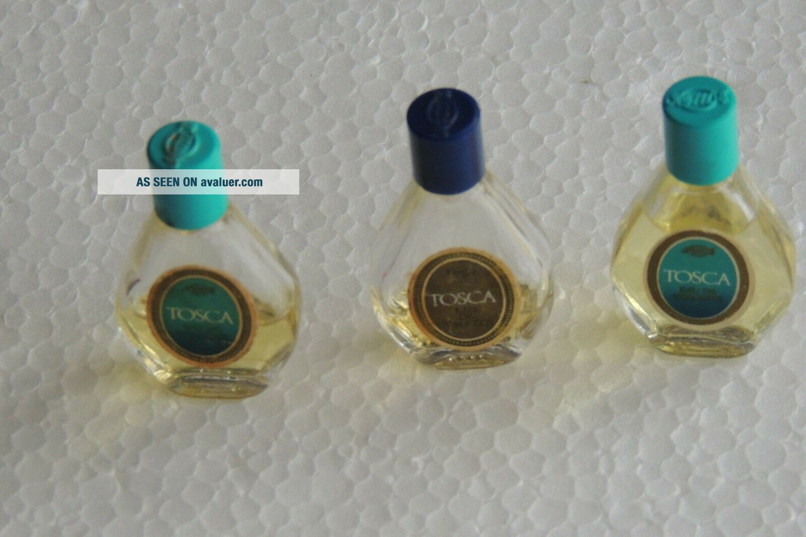 VINTAGE 4711 TOSCA Eau De Cologne Splash From Germany 3 Sample Bottle ...