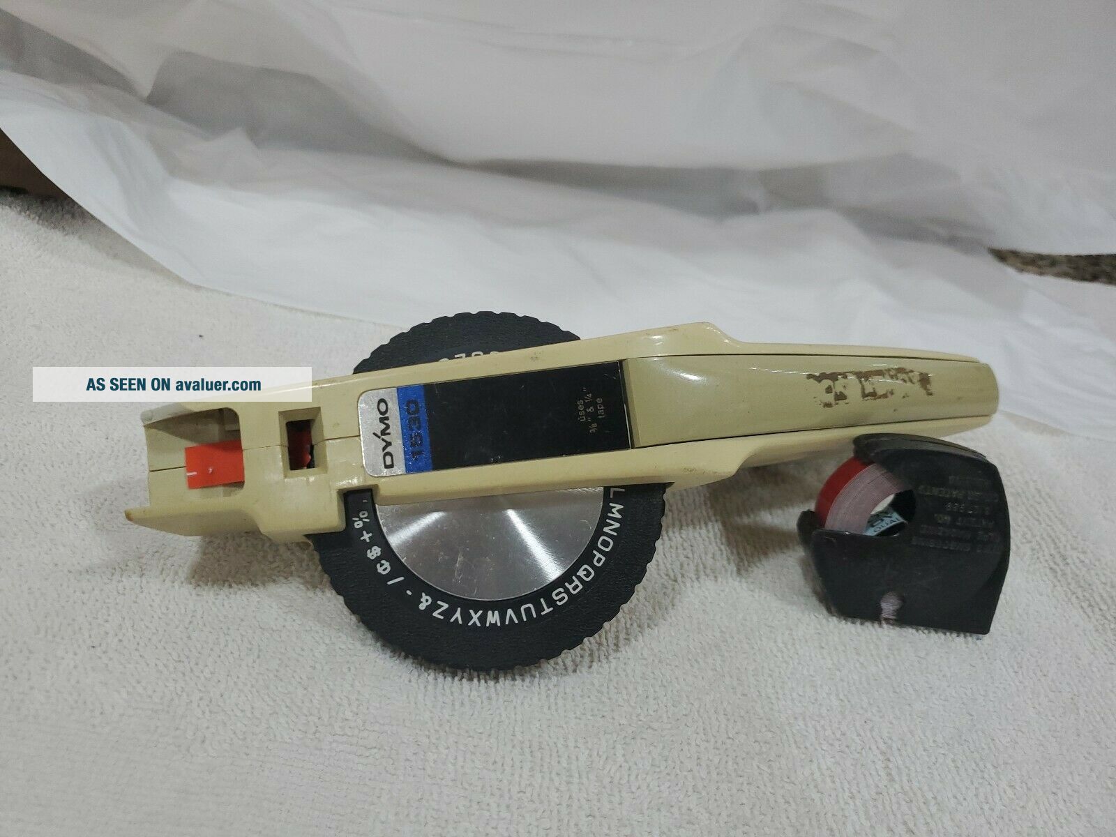 Vintage DYMO 1530 LABEL MAKER Uses Both 3/8 " & 1/4 " Tapes (JL) | #8045407