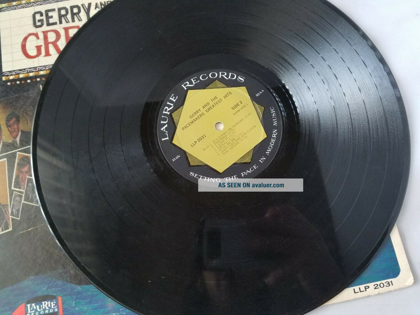 Gerry And The Pacemakers Greatest Hits Vinyl Record UK Vintage LP ...