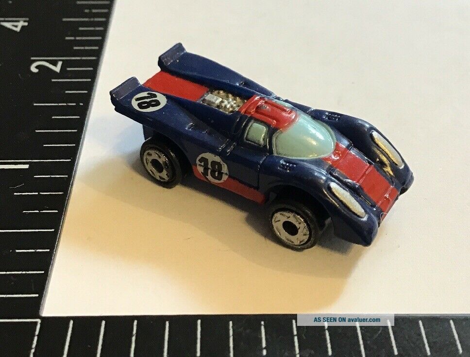 Vtg Galoob Micro Machines Porsche 917 Sports Car Racing Vehicle Rare ...