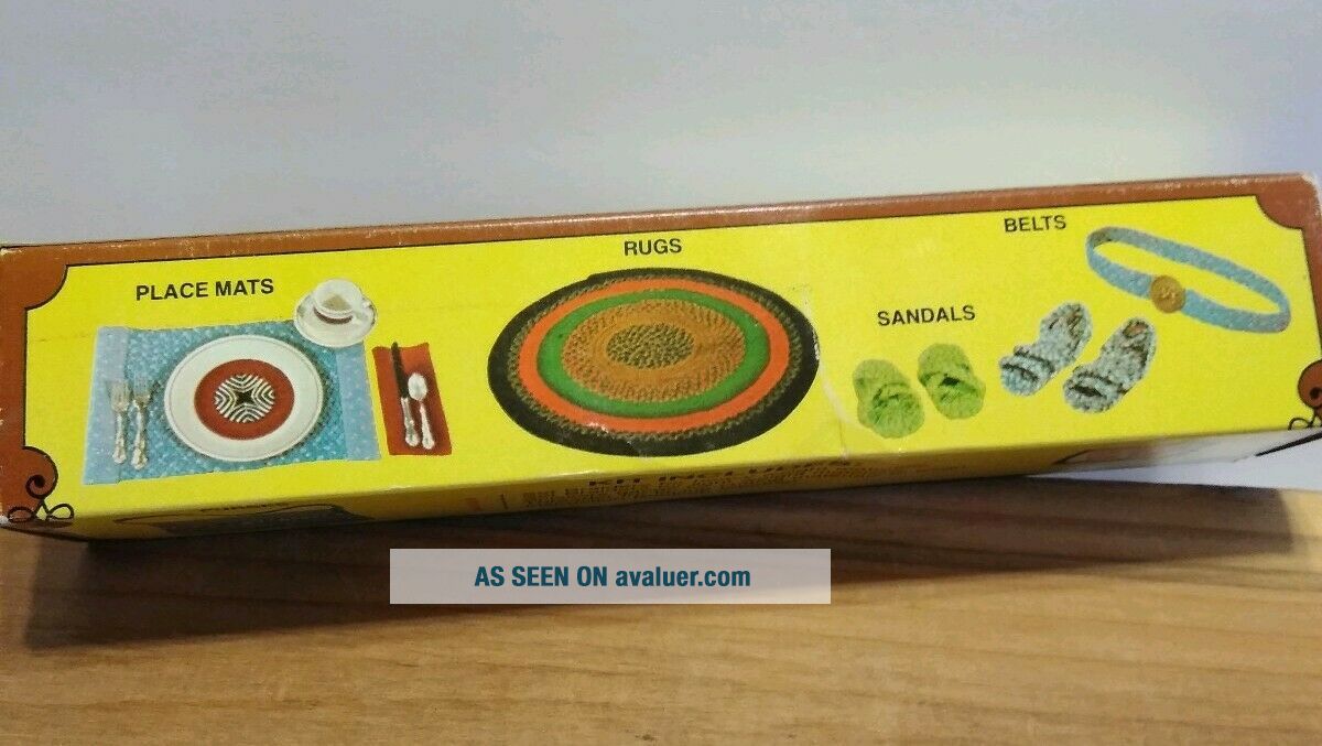 1970s Vintage RC Rug Crafters Speed - Tufting Tool Tapestry Set & Rug ...