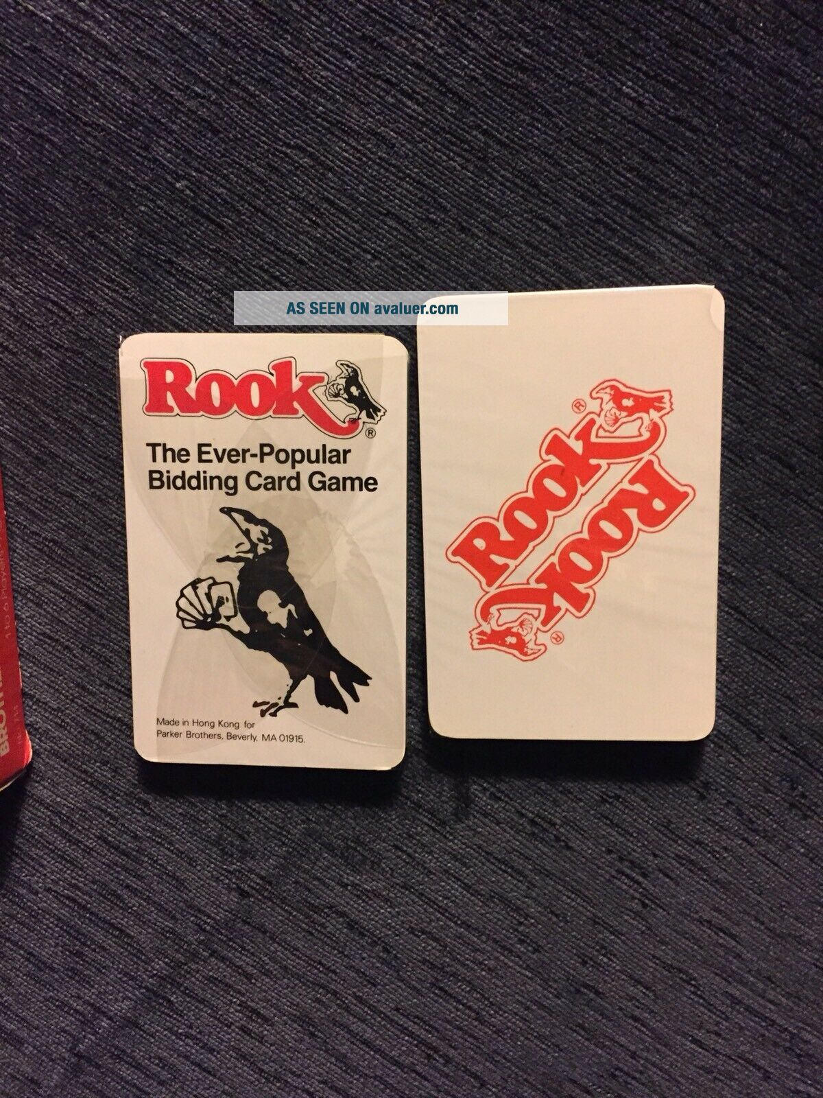 Vintage Parker Brothers 1983 ROOK Card Game Complete With Instructions ...