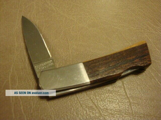 Vintage Gerber " Silver Knight " Lock Blade Folding Pocket KNIFE By ...
