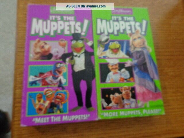It ' S The Muppets: Meet The Muppets And More Muppets Vintage VHS 1993 ...