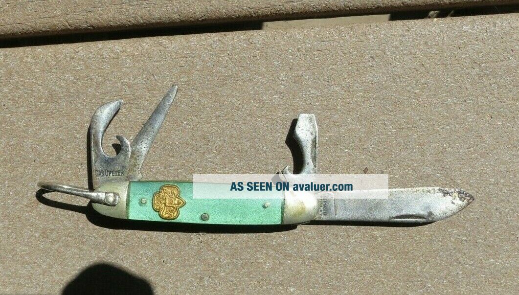 Vintage GSA Girl Scouts Of America Multi - Tool Pocket Utility Knife ...