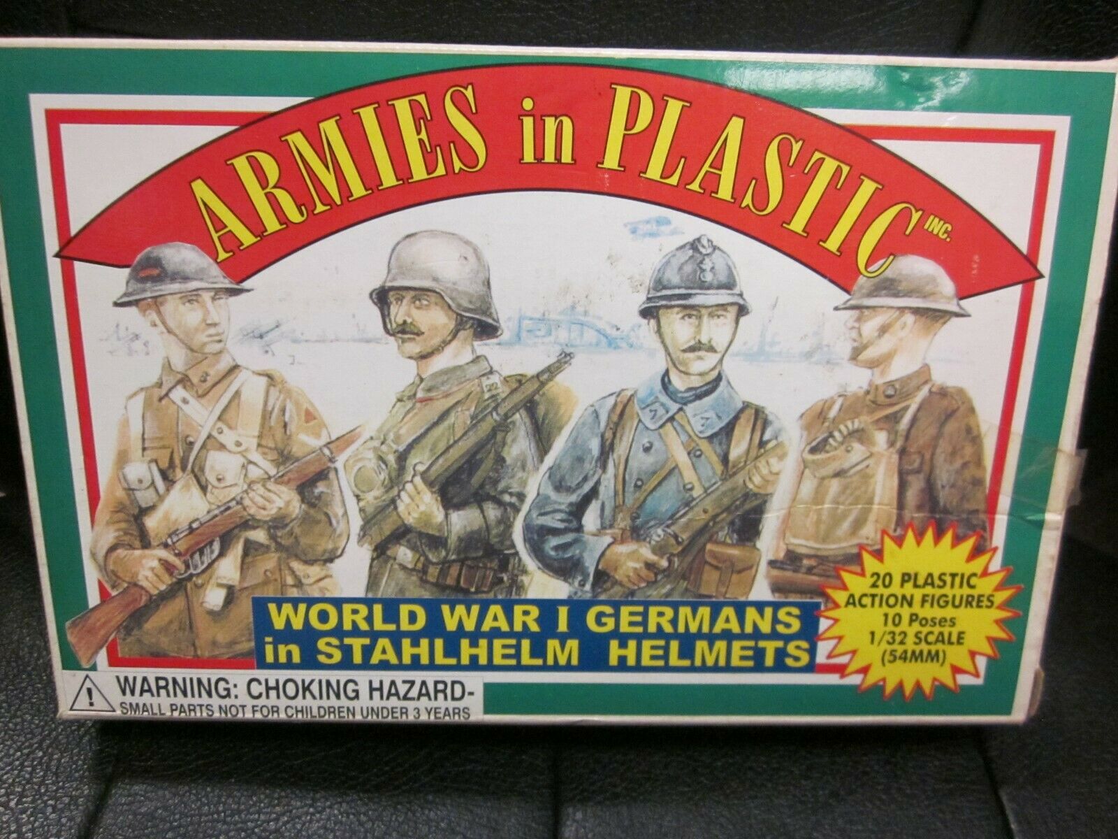 Armies In Plastic World War 1 Germans In Stahlhelm Helmets 1/32 Scale ...