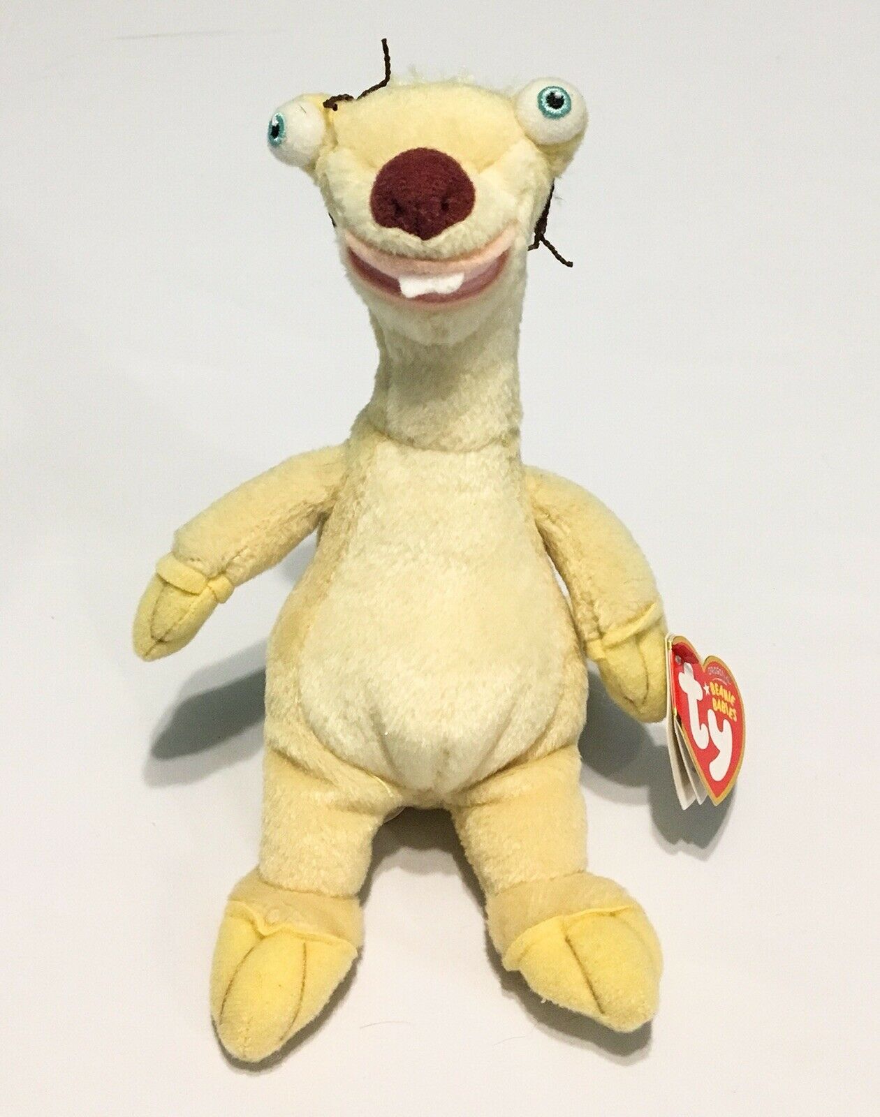 TY Beanie Baby Ice Age SID The Sloth 2009 Beanie Babies Plush Stuffed ...