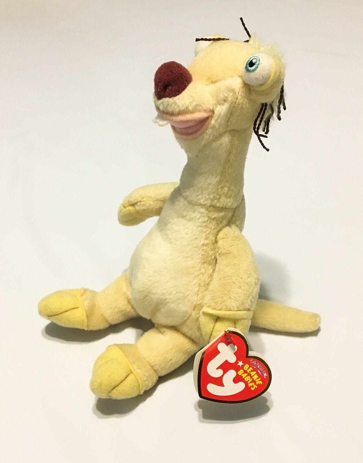 TY Beanie Baby Ice Age SID The Sloth 2009 Beanie Babies Plush Stuffed ...