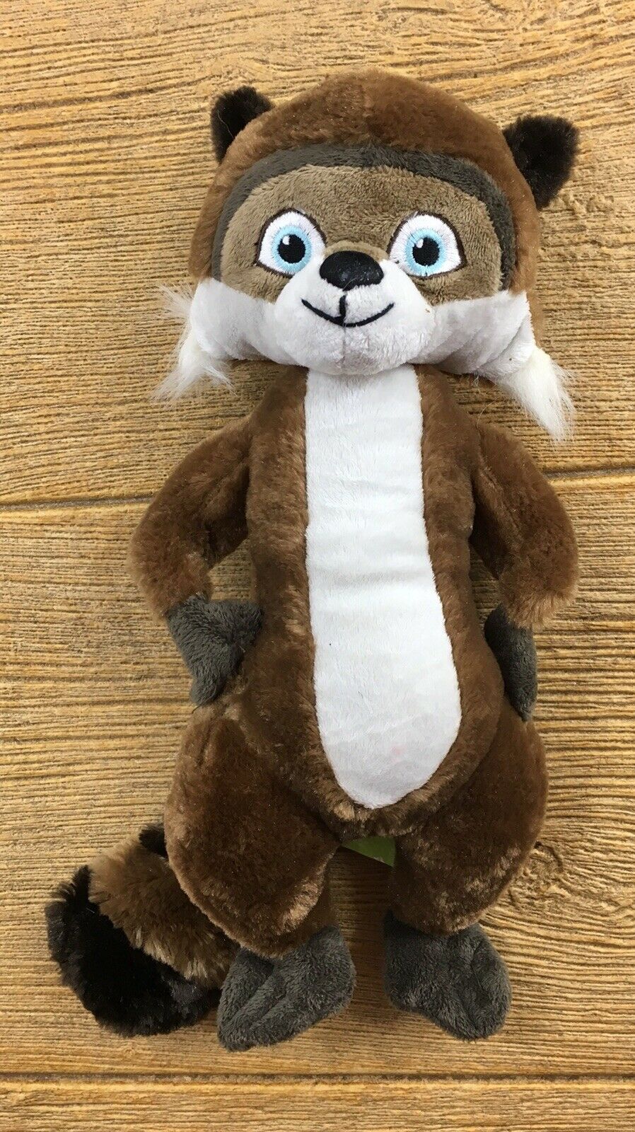Dreamworks Over The Hedge Movie RJ Raccoon 14 " Plush Animal Stuffed ...