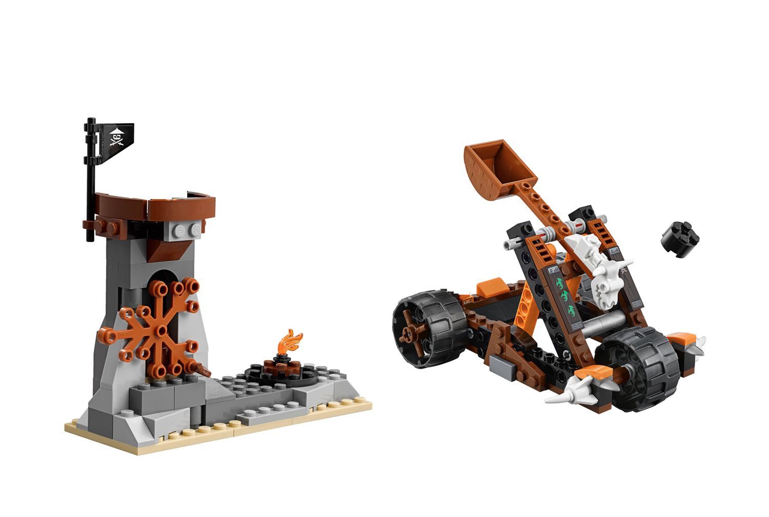 LEGO Ninjago - Catapult From 70593 The Green NRG Dragon - No ...