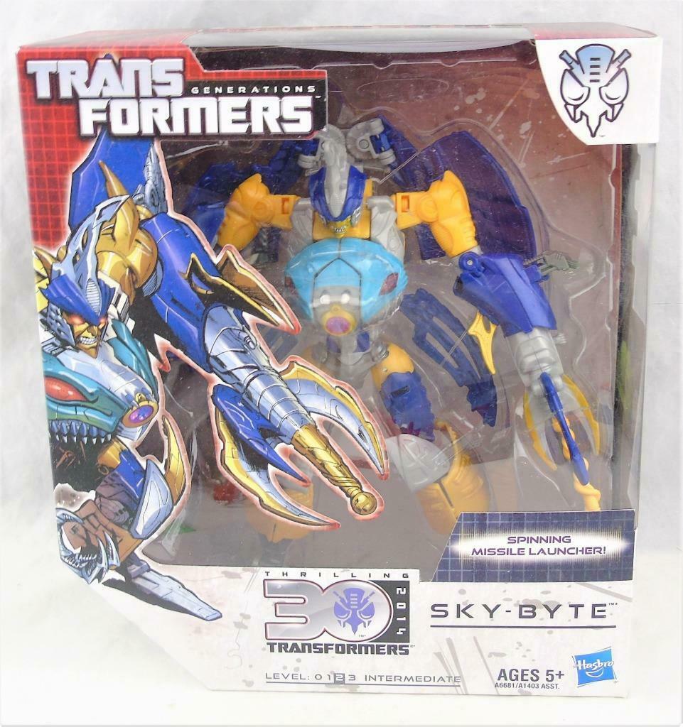 Transformers Generations Thrilling 30th Voyager Class Sky - Byte MISB ...