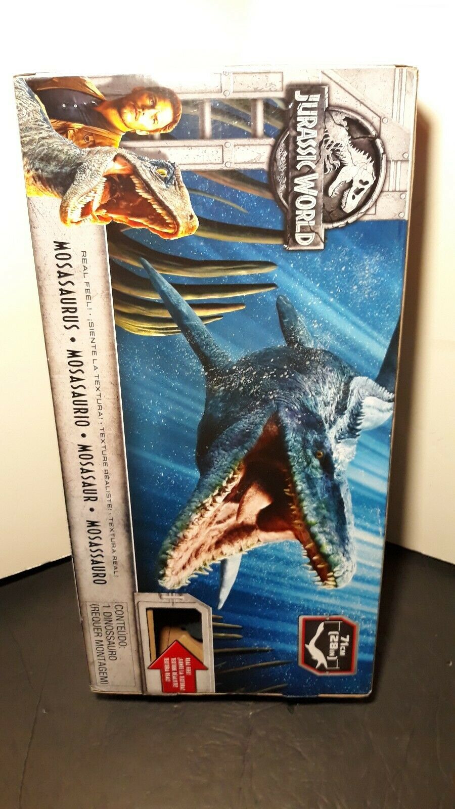 Jurassic World Fallen Kingdom Real Feel Mosasaurus Jurassic Park Mattel ...