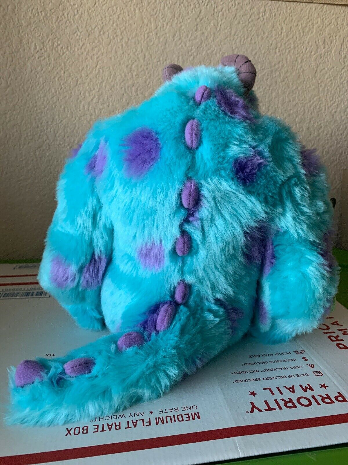 Disney Store Parks Monsters Inc University Mike Sulley Stuffed Plush ...
