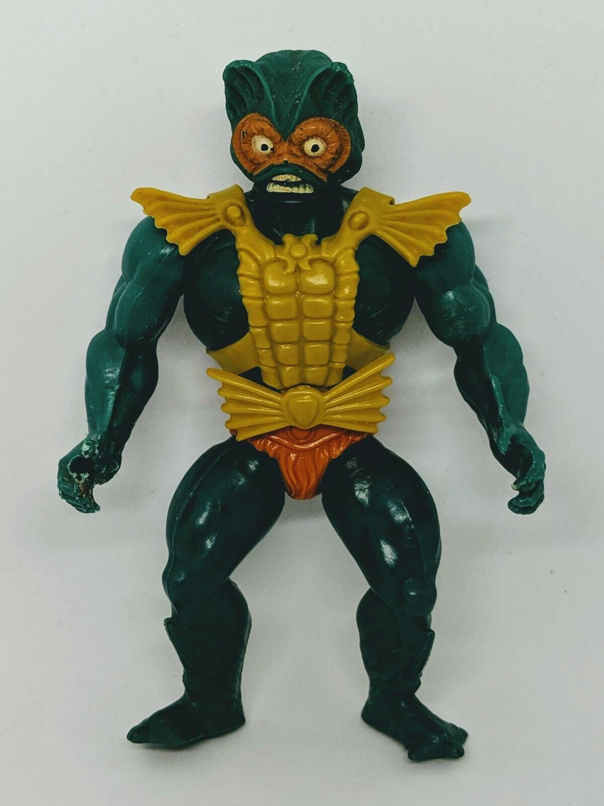 Vintage MERMAN Masters Of The Universe Action Figure MotU Mattel 1981 ...