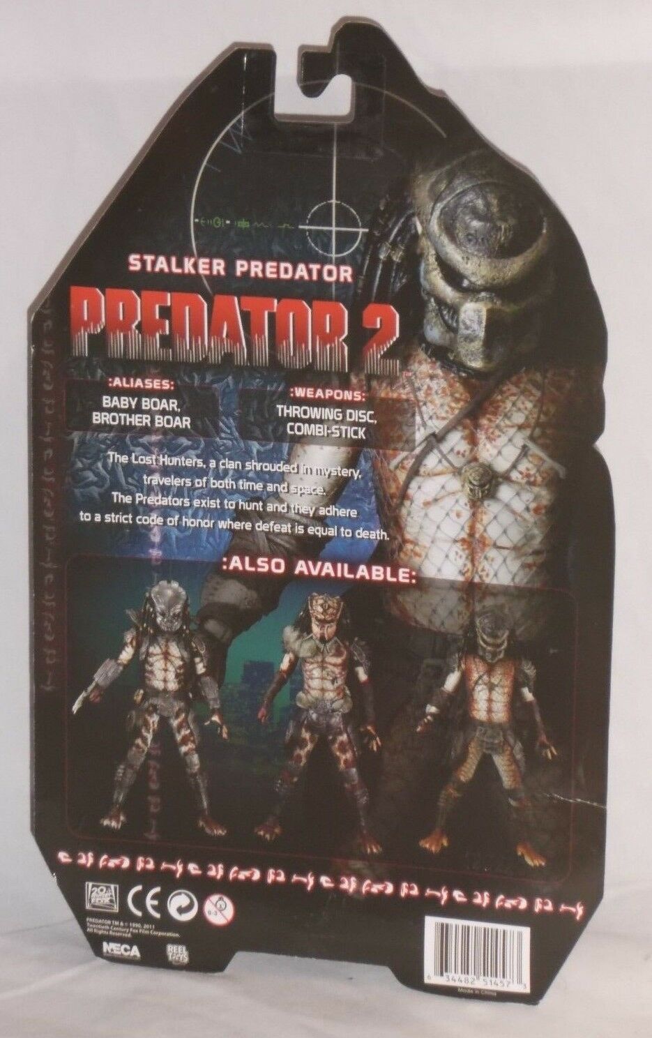 MISP NECA PREDATOR 2 Series 5 STALKER Cult ALIEN Horror Movie 7 ...