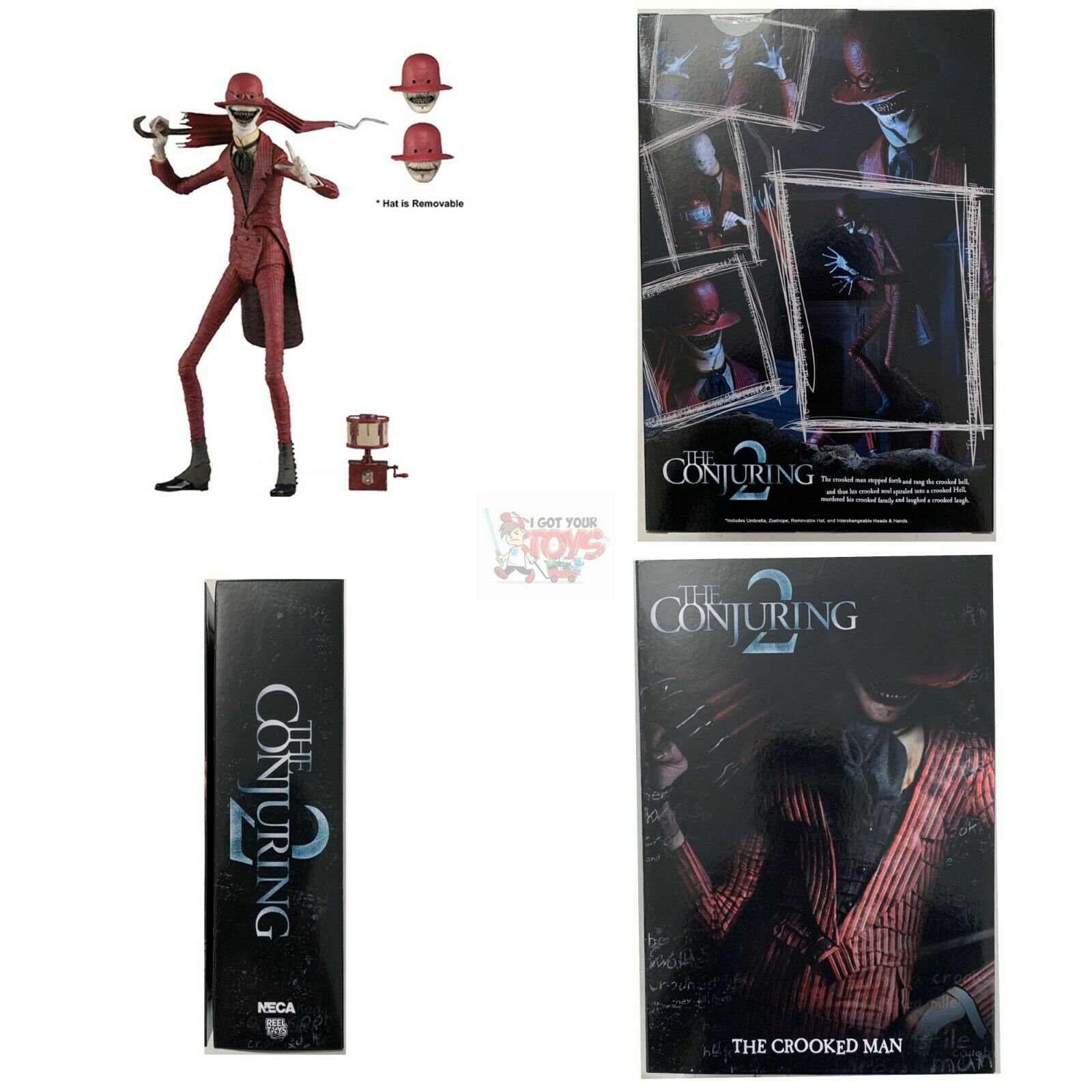 THE CROOKED MAN Neca THE CONJURING UNIVERSE 2 2019 7 " Inch FIGURE ...