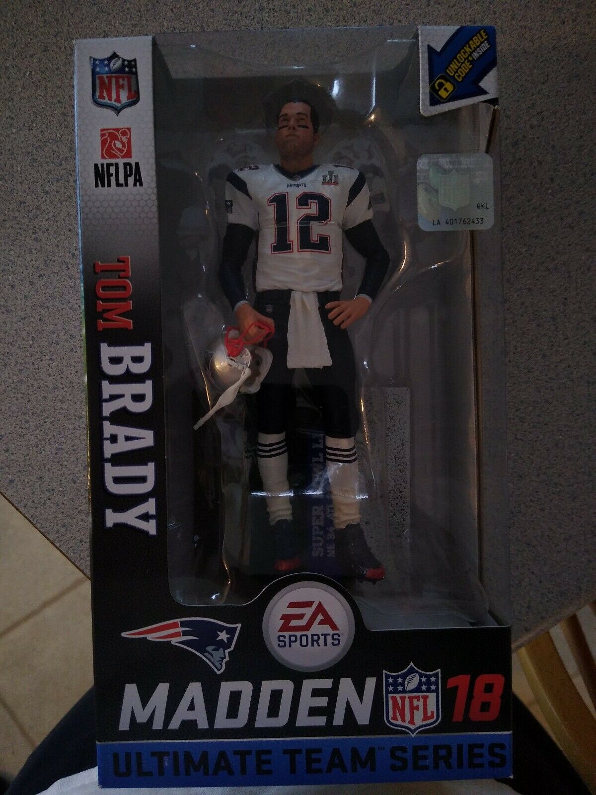2018 Madden NFL Football 18 Ultimate Team Series 2 Tom Brady Mcfarlane ...