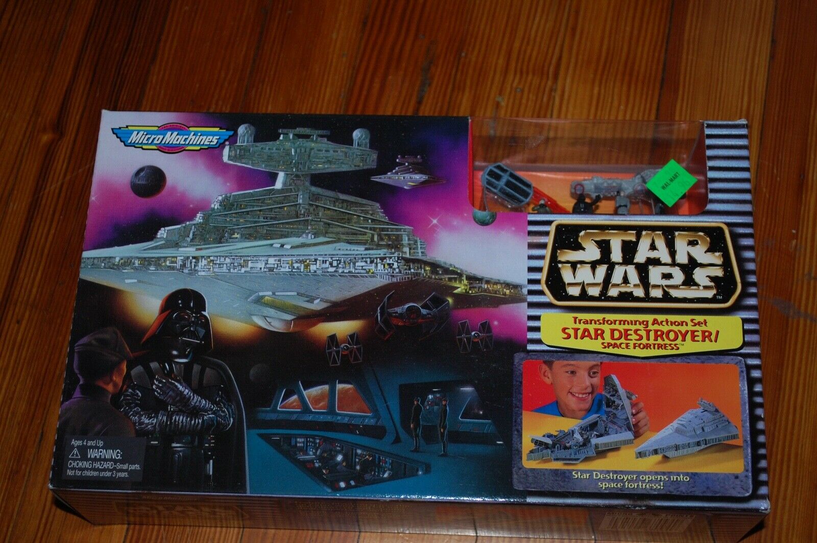Star Destroyer/Space Fortress Micro Machines Playset - Star Wars Darth ...