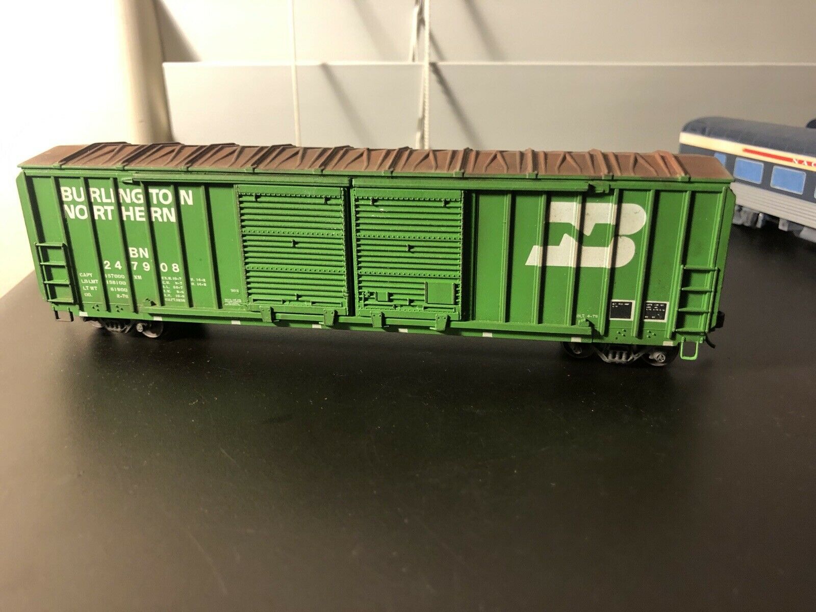 Athearn HO 50 ' Railbox Double Door Box Car Boxcar BN Burlington ...
