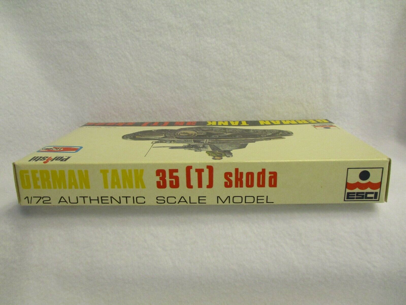 ESCI German Tank 35T Skoda Model Kit 1/72 Scale 8025 Complete Kit ...