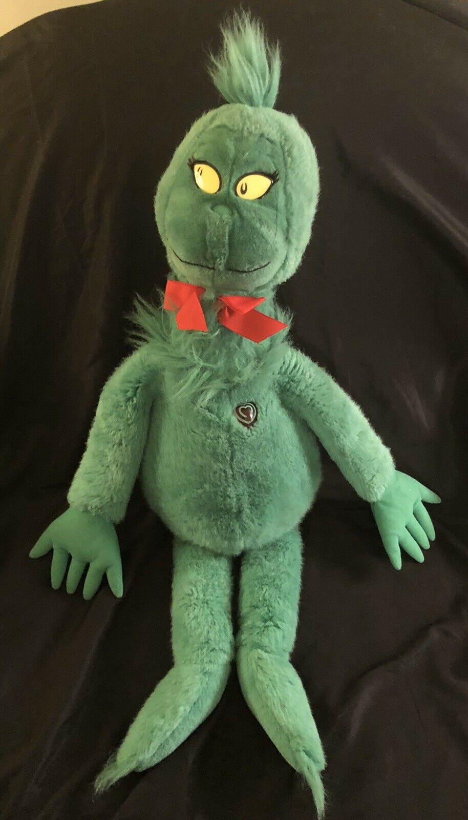 Vintage Dr Seuss The Grinch 28 Inch Plush Stuffed Doll Christmas Macy’s ...