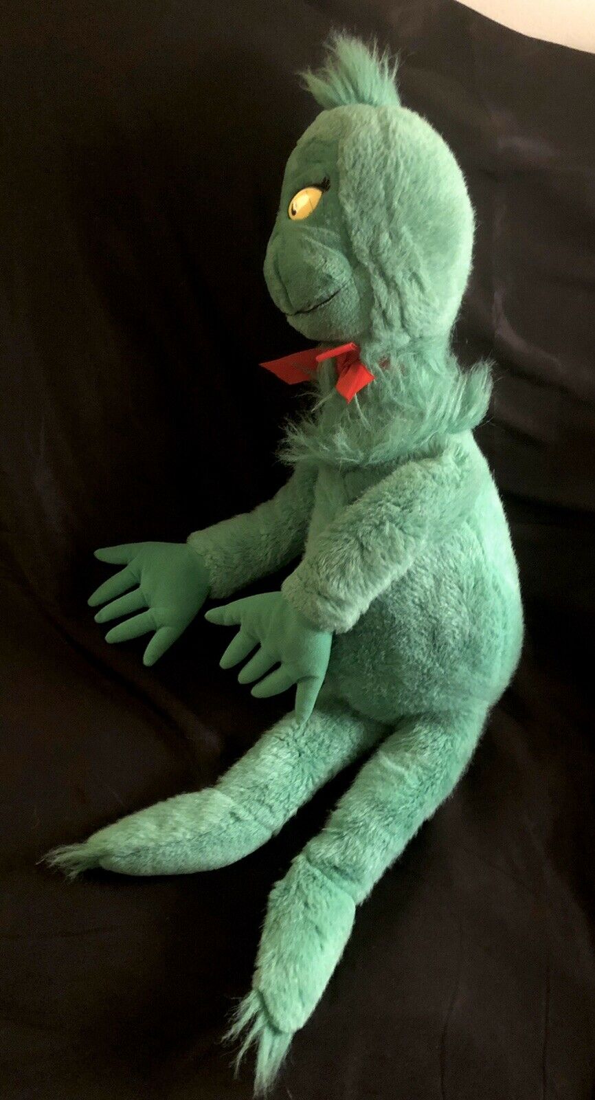 Vintage Dr Seuss The Grinch 28 Inch Plush Stuffed Doll Christmas Macy’s ...