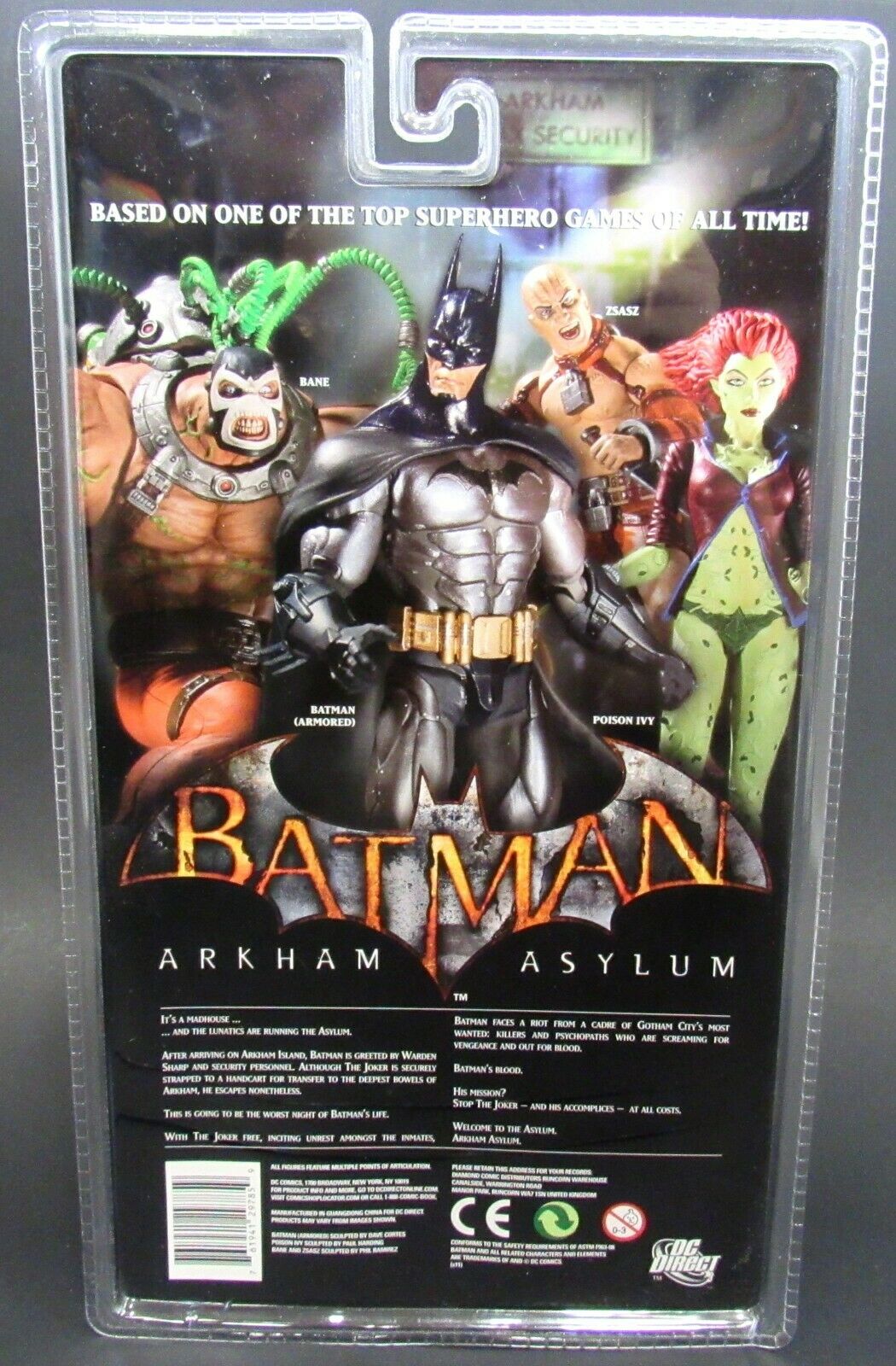 Dc Direct Batman Arkham Asylum Series 2 Zsasz 2011 22399395