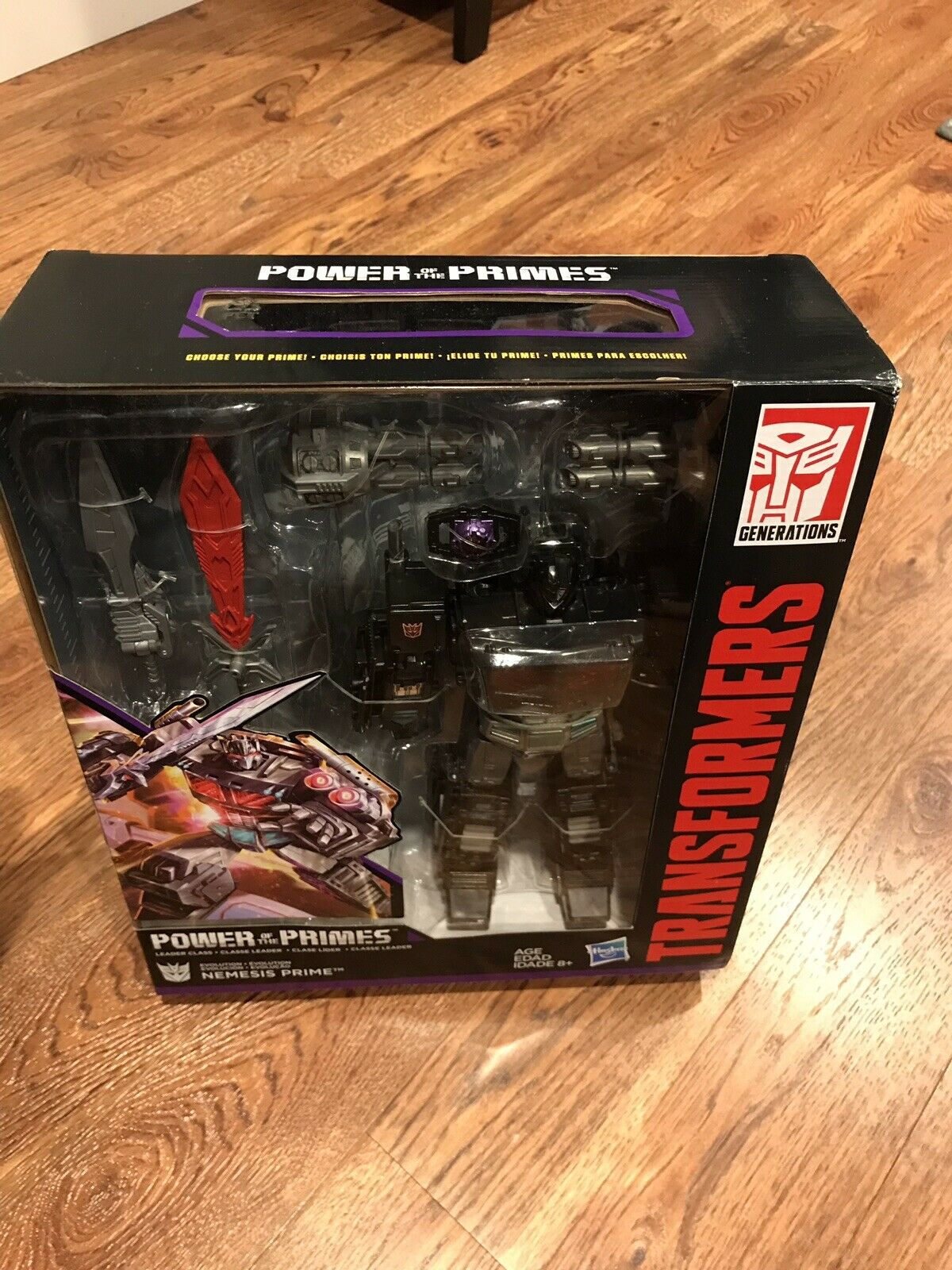 Transformers Generations Power Of The Primes Evolution Nemesis Prime ...