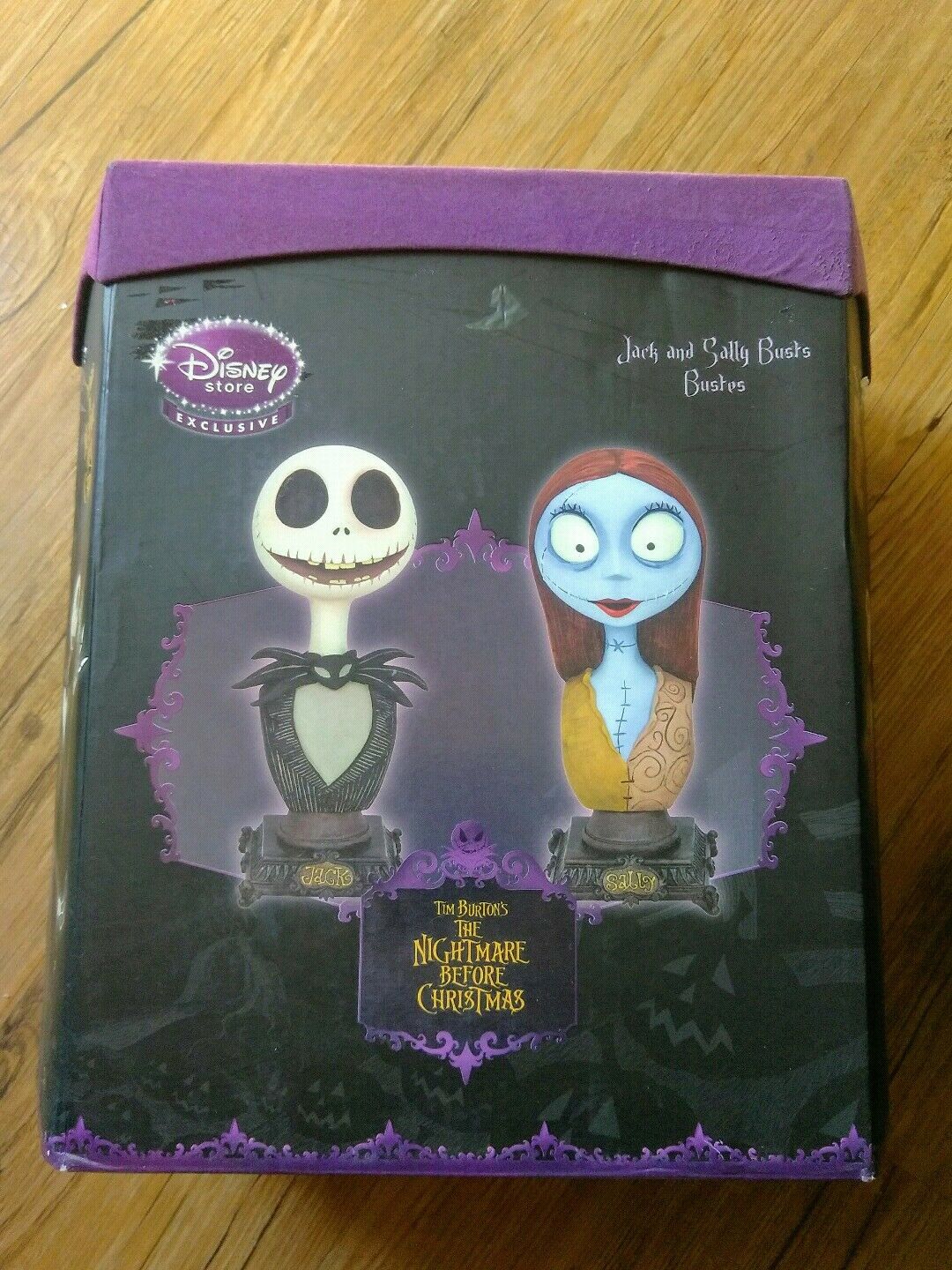 The Nightmare Before Christmas Jack And Sally Busts Disney Figures ...