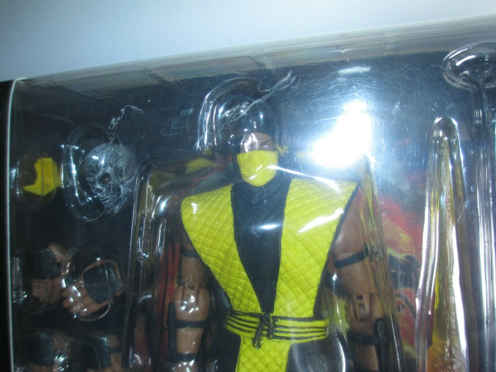 Mortal Kombat MIB 1:12 Scale Scorpion Figure Version Storm Collectibles ...