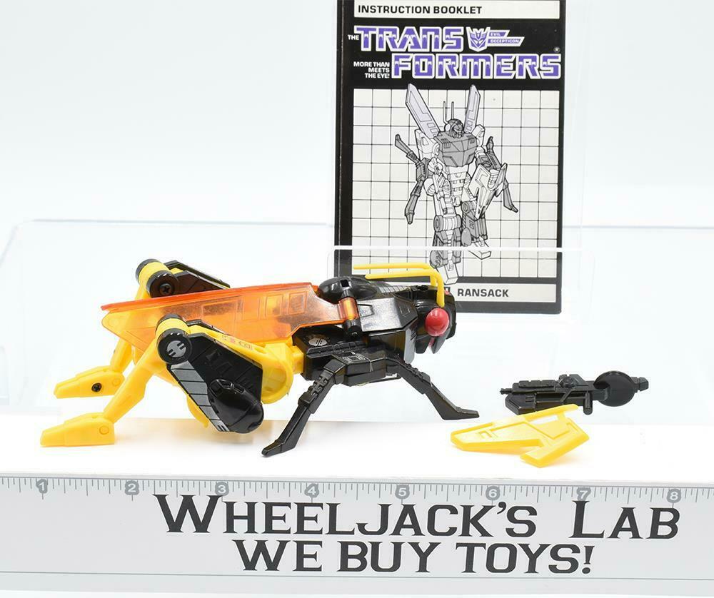 Ransack 100 Complete 1985 Vintage G1 Transformers Action Figure | #21964355