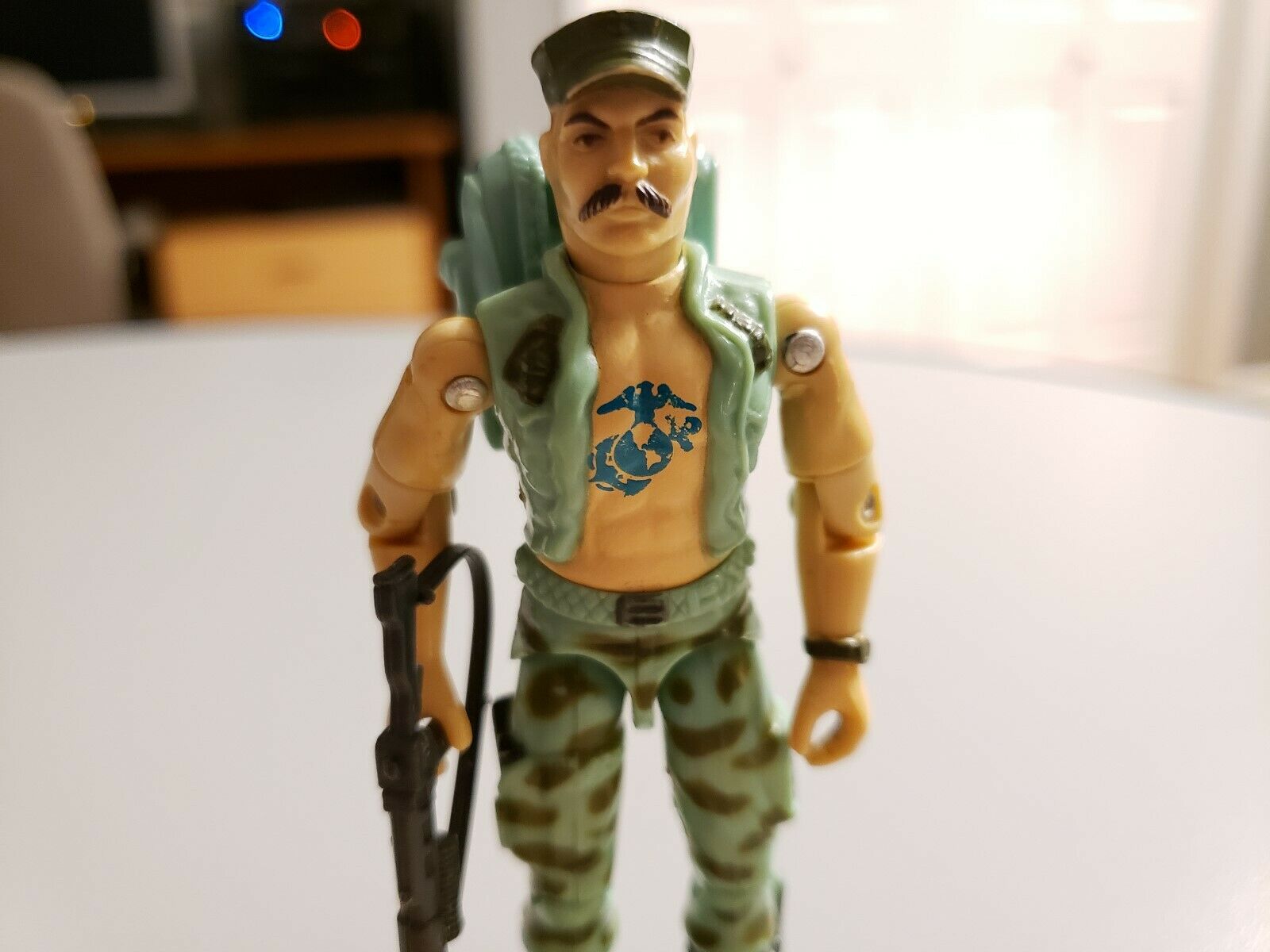 Vintage GI Joe Gung - Ho 1984 100 Complete With File Card Red Back ...