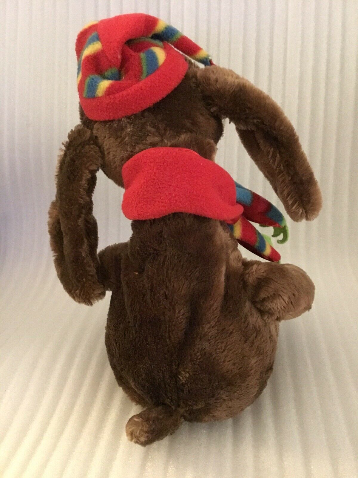 Dan Dee 10” Christmas Animated Dog Light Up Cheeks Sings 4 Songs Plush ...