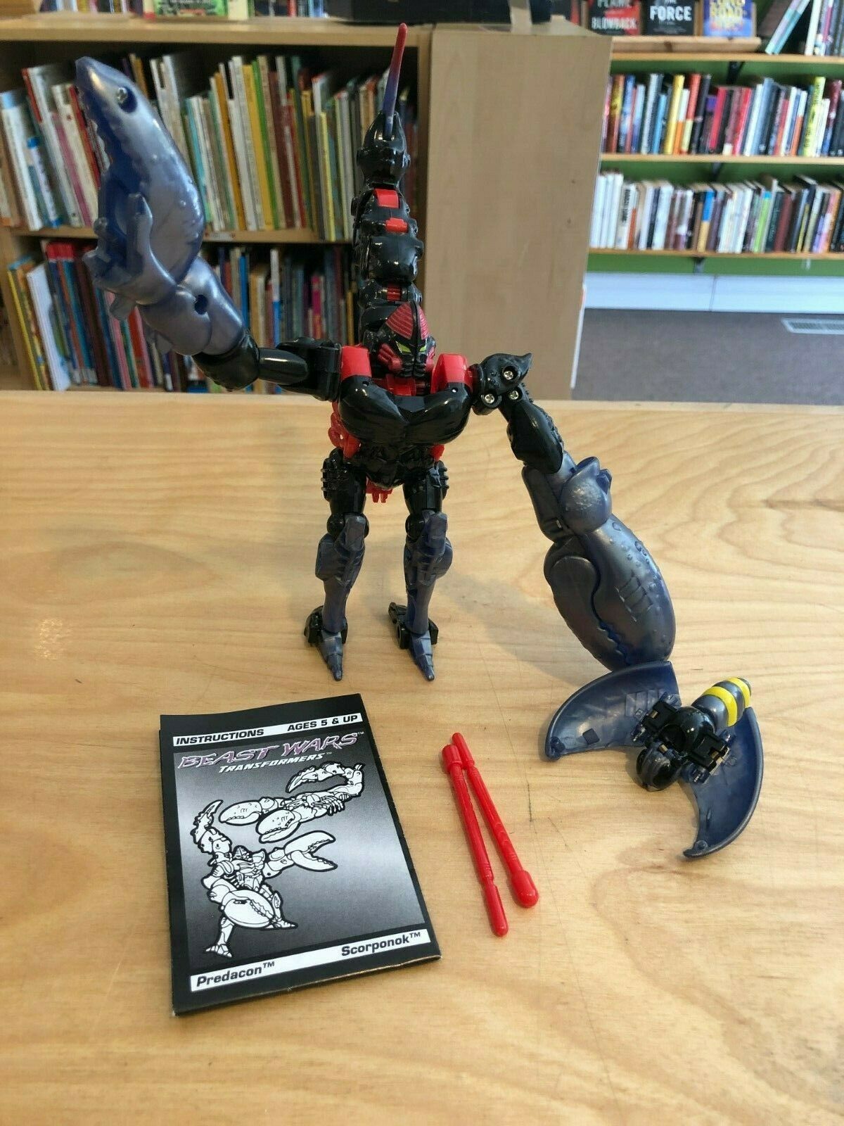 Transformers Beast Wars Predacon Scorponok Action Figure COMPLETE W ...