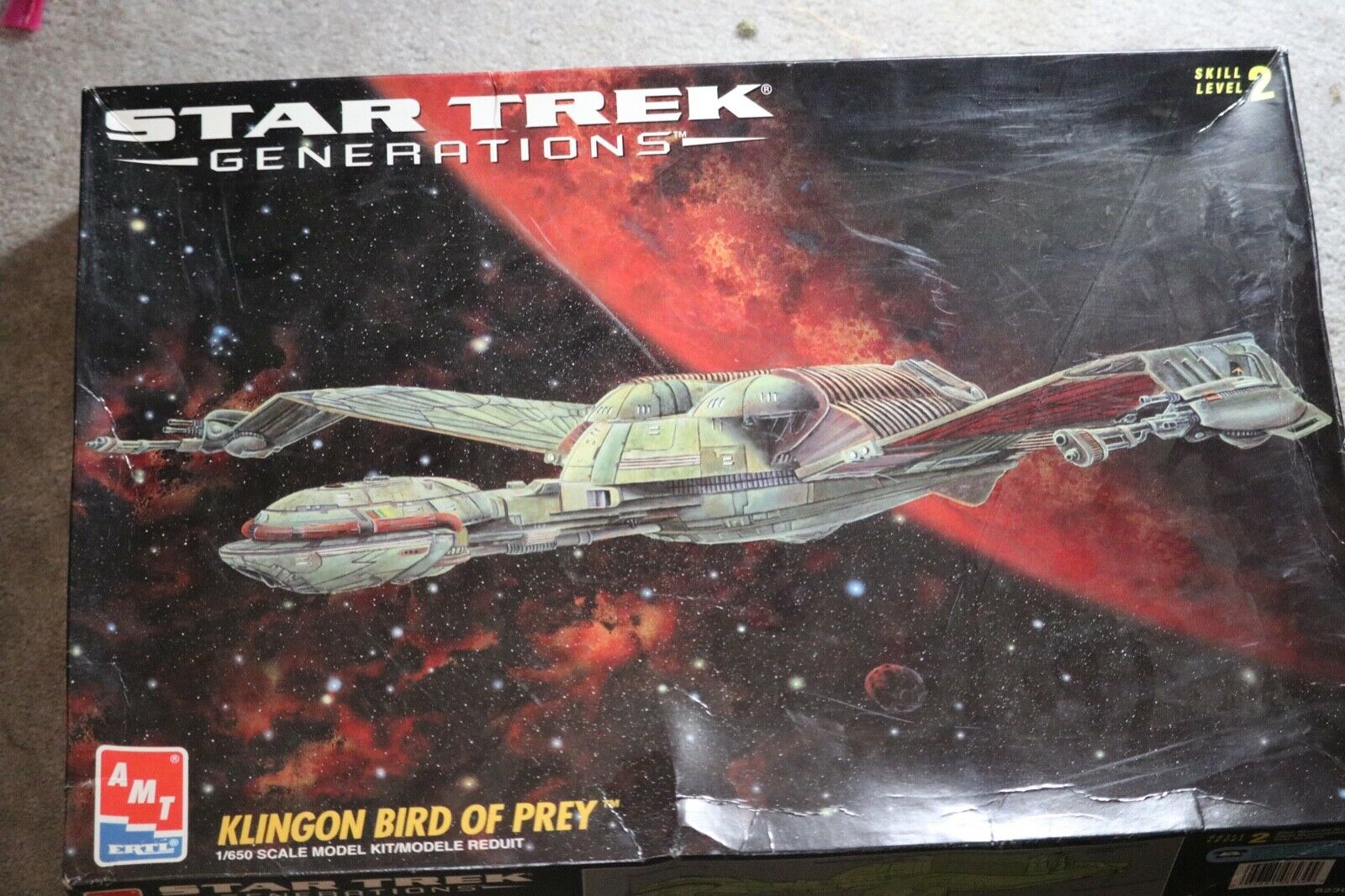 Star Trek Generations Klingon Bird Of Prey Plastic Model KIt | #21947895