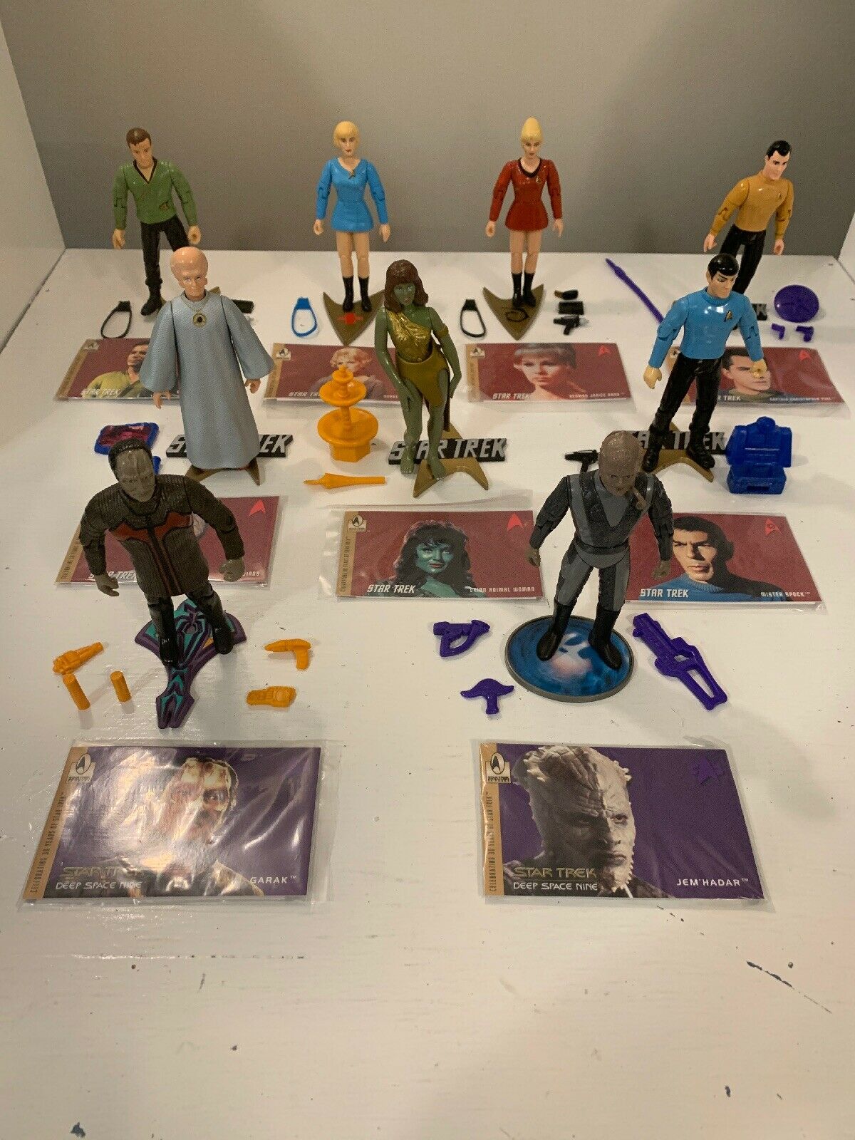 Playmates 1996 Star Trek 30 Years Anniversary Series 11 Figures (Spock ...