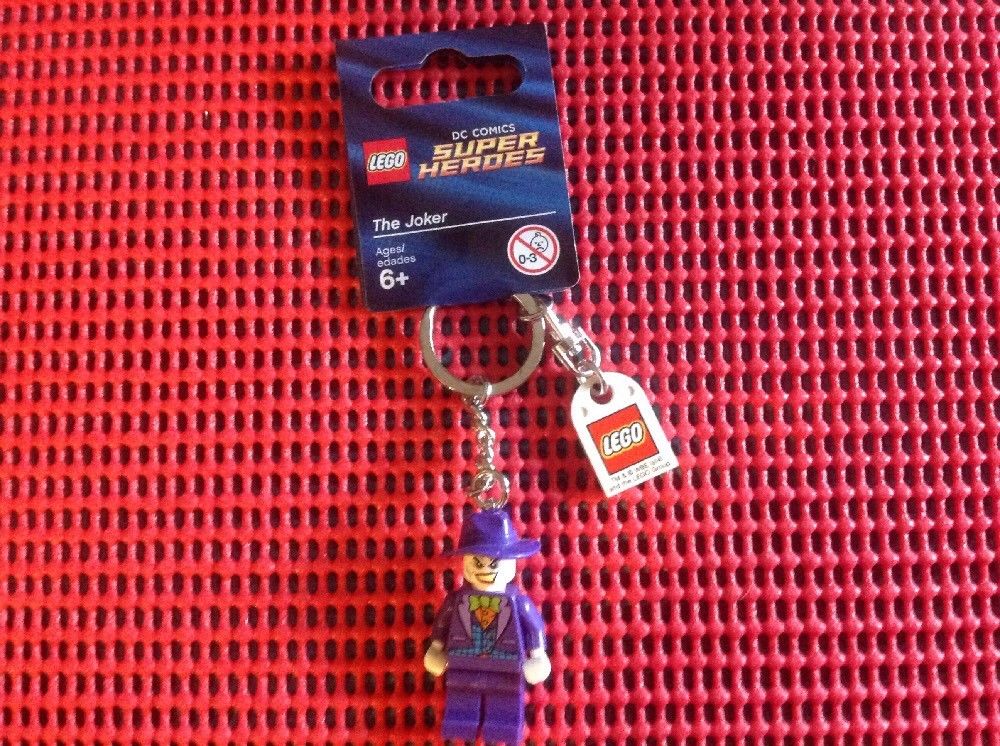 THE JOKER KEY CHAIN LEGO DC COMICS HEROES With TAGS | #21919577