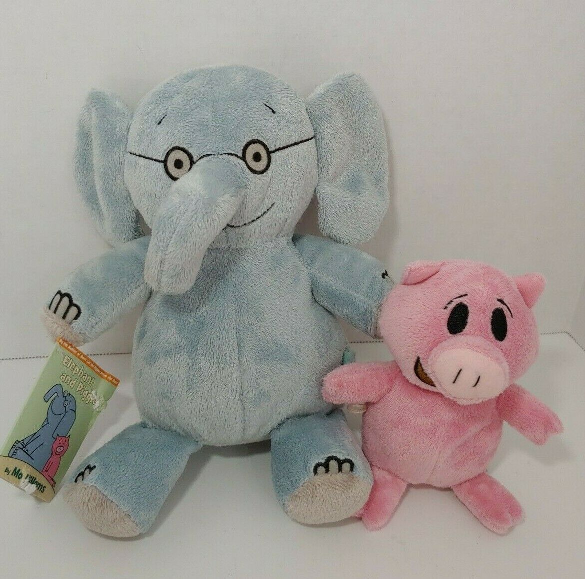 Mo WIllems Gerald Elephant And Piggie Plush Stuffed Yottoy Book ...