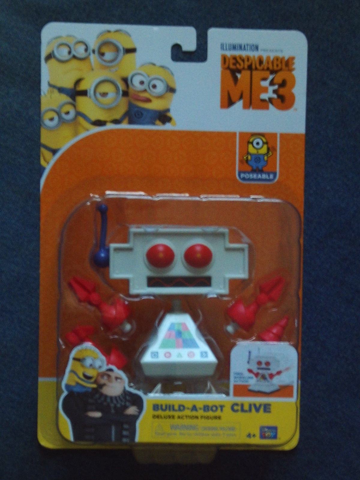 Despicable Me 3 Build A Bot Clive Deluxe Action Figure | #22396135