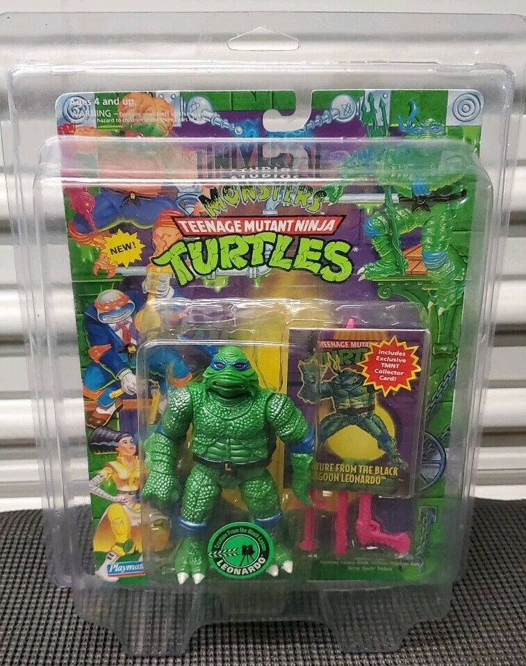 TMNT Ninja Turtles Universal Monsters Creature Of Black Lagoon Leo RARE ...