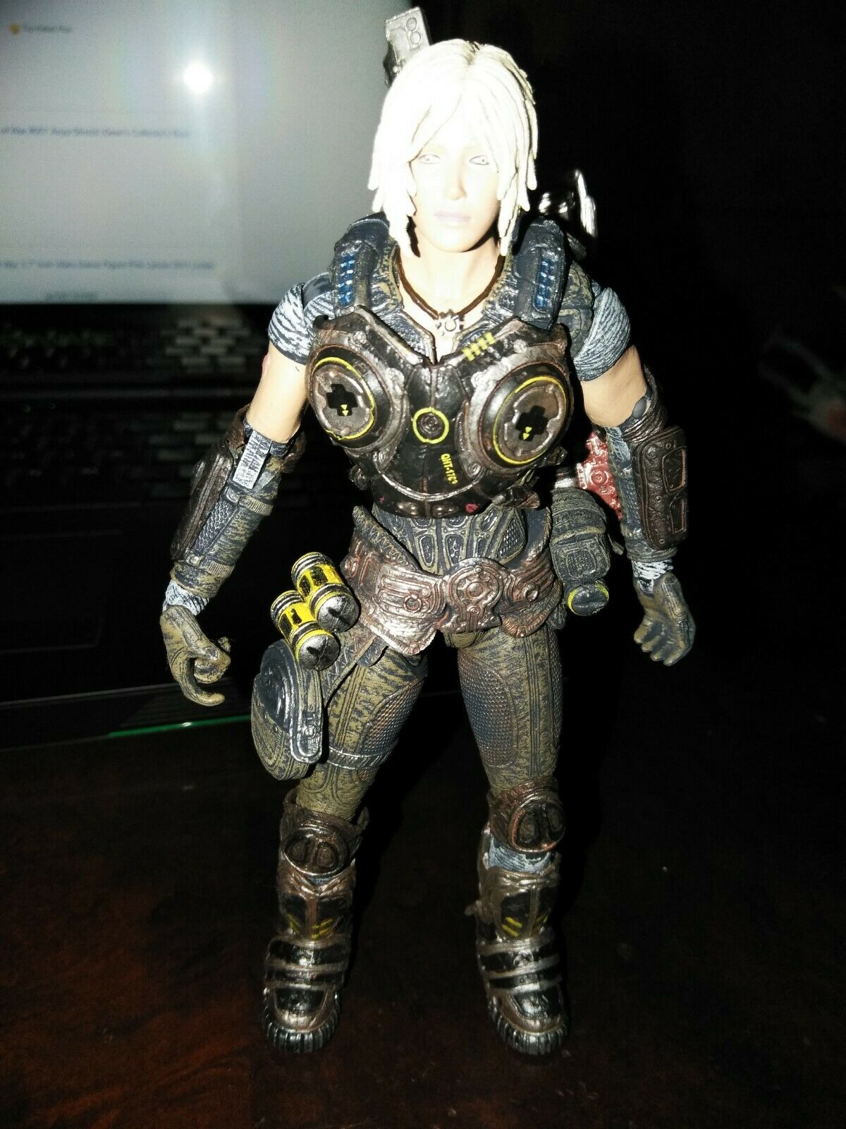 NECA Gears Of War 3 Series 1 Anya Stroud Action Figure | #22289518