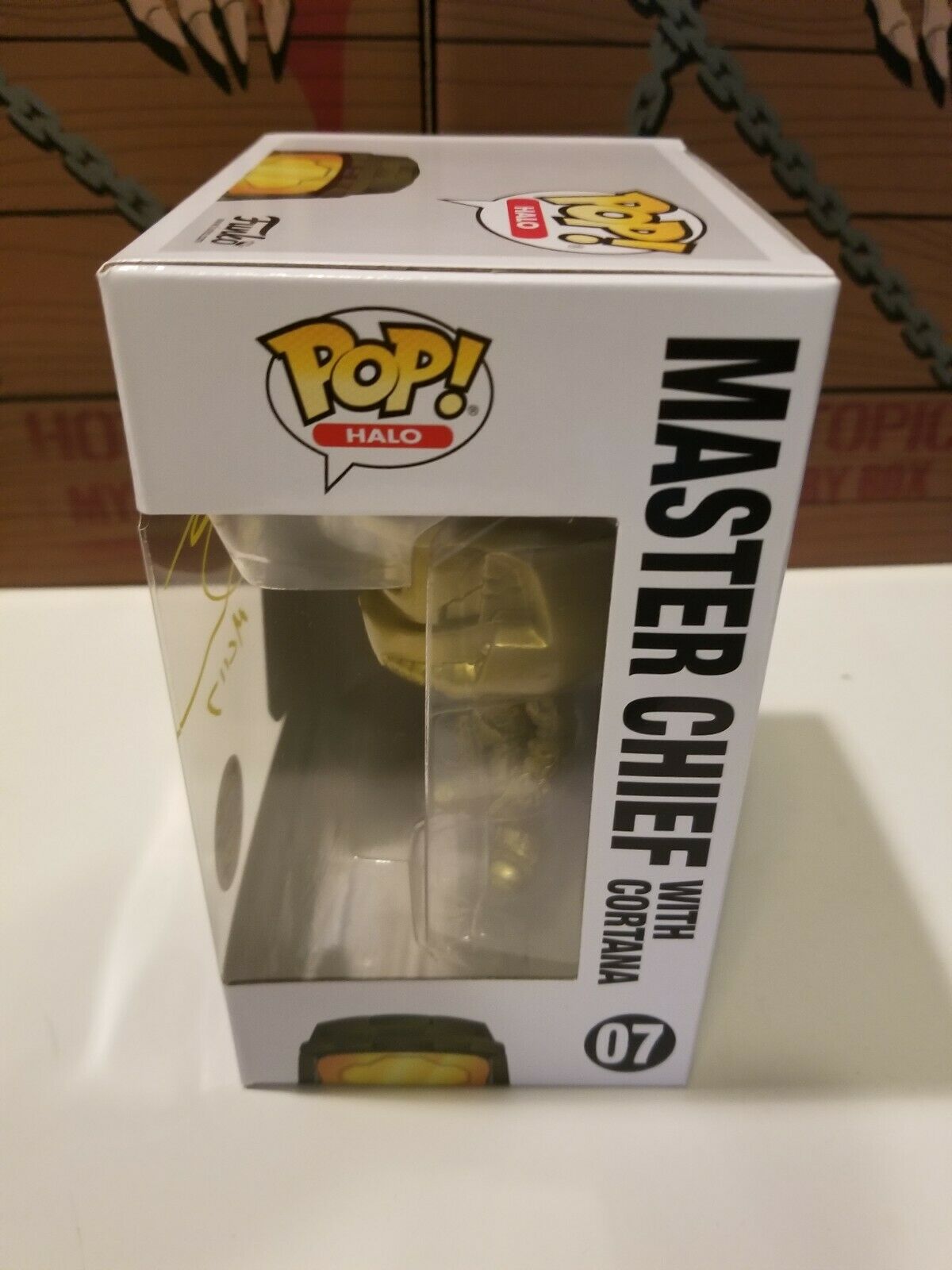 Signed Halo Outpost Discovery Exclusive Master Chief With Cortana Funko ...