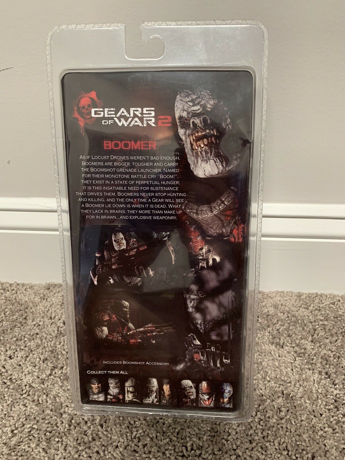 NECA Gears Of War 2 Boomer Action Figure [Locust] | #22121282