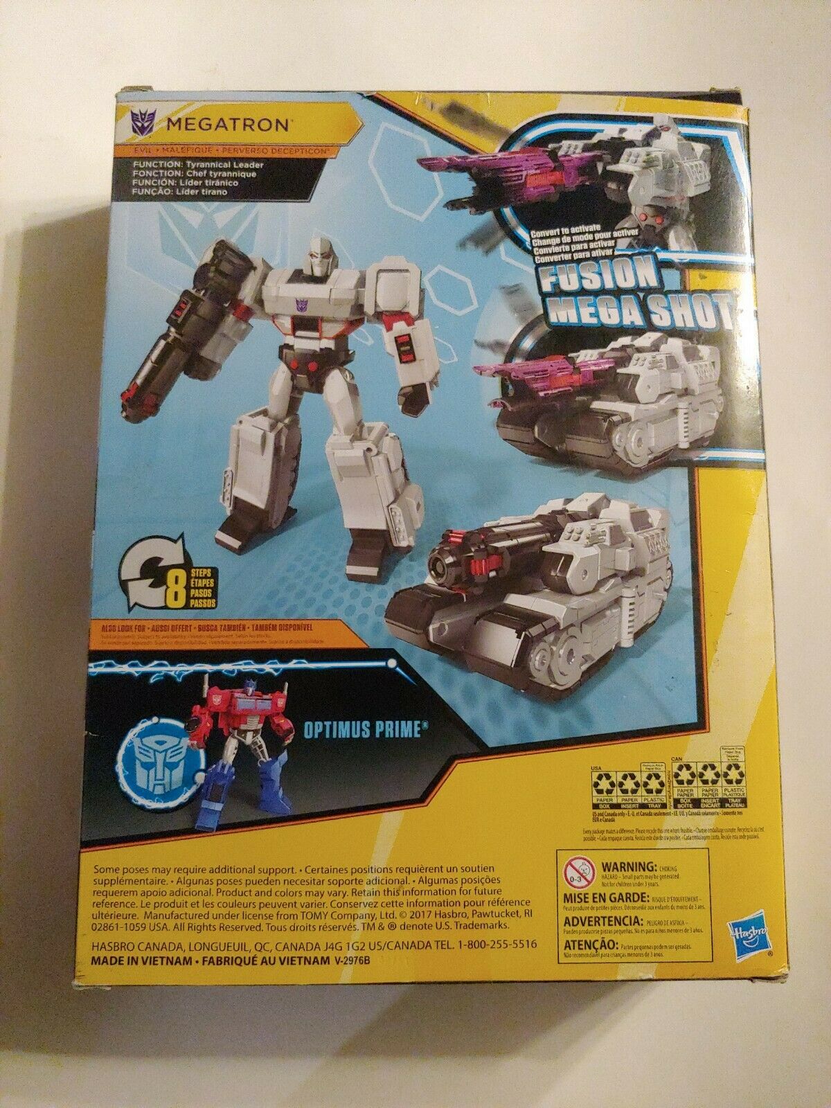 Transformers Cyberverse Action Attackers Ultimate Class Megatron Action ...