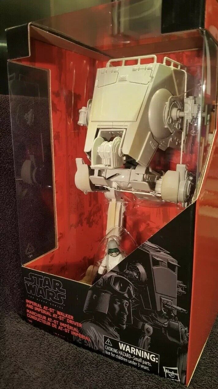 Star Wars IMPERIAL Black Series AT - ST Walker MIB Hasbro W/ DRIVER ...