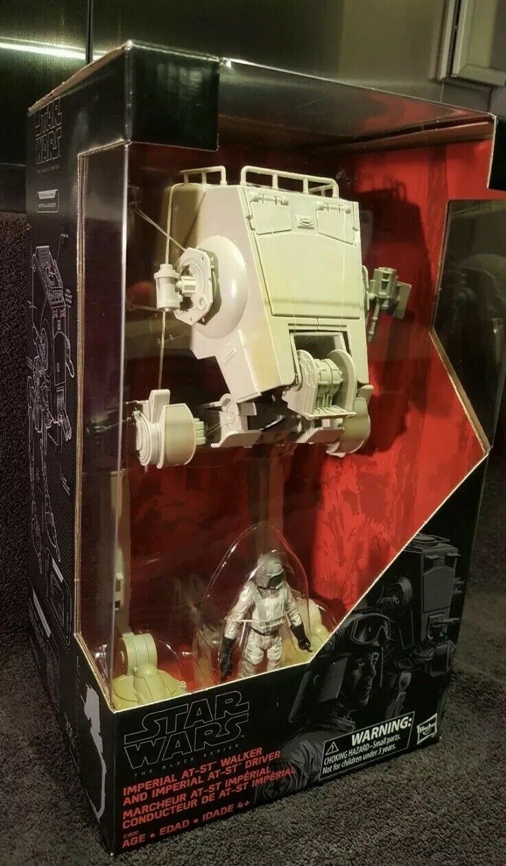 Star Wars IMPERIAL Black Series AT - ST Walker MIB Hasbro W/ DRIVER ...