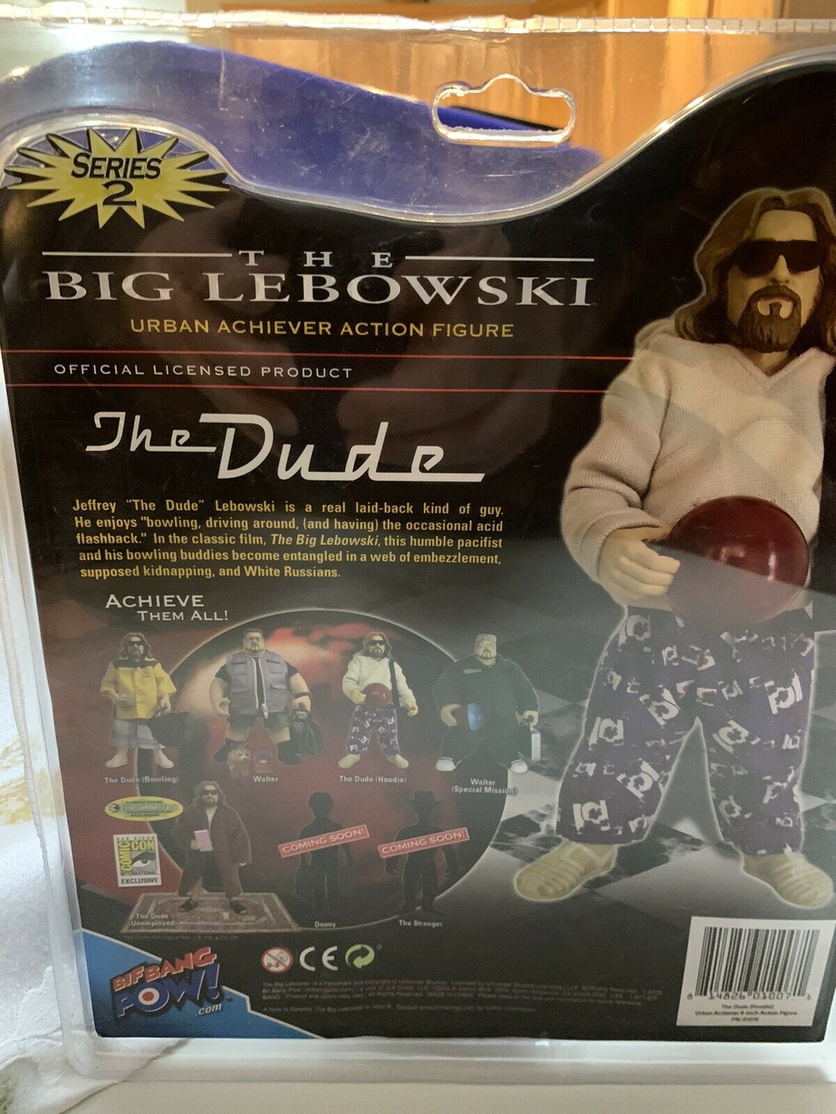 The Big Lebowski 2008 Series 2 The Dude Urban Achiever Action Figure ...