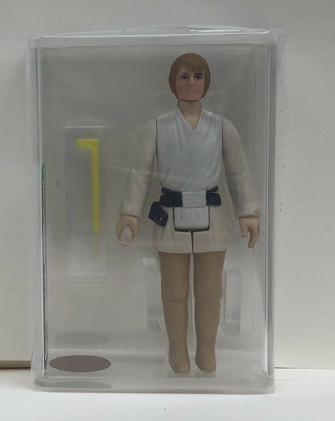 AFA 60 Luke Skywalker Farmboy Vintage Star Wars Figure Brown Hair Dark ...