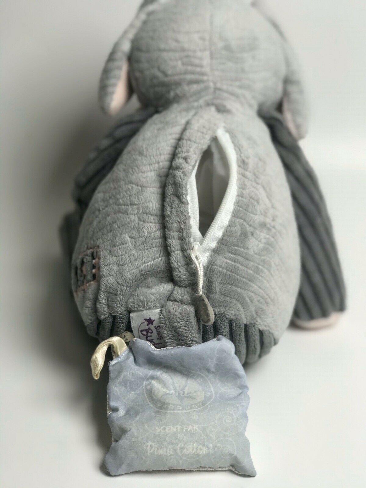 SCENTSY BUDDY ELEPHANT Ollie Plush Stuffed Animal With Vanilla Suede ...