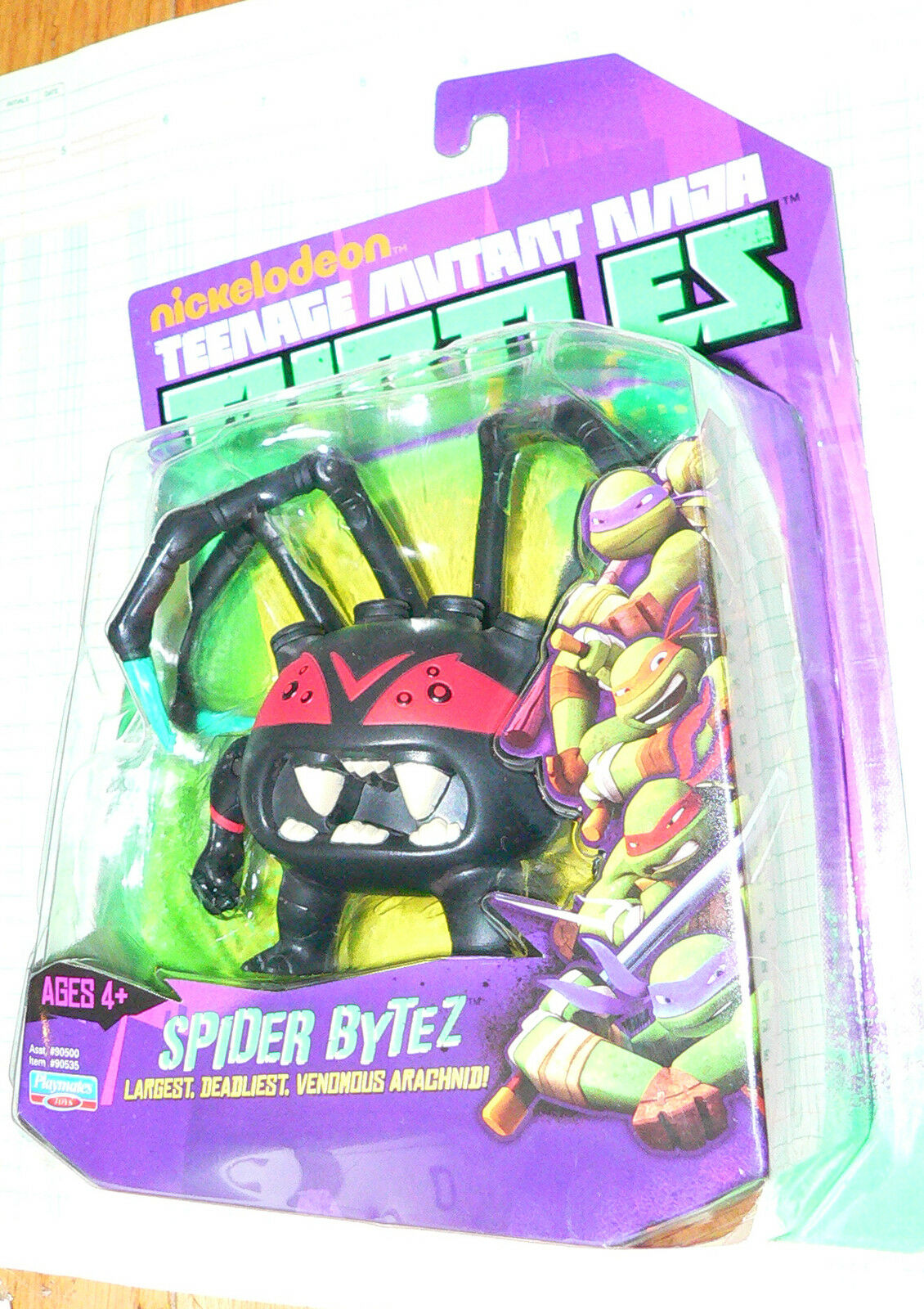 Nickelodeon Teenage Mutant Ninja Turtles Spider Bytez Action Figure ...